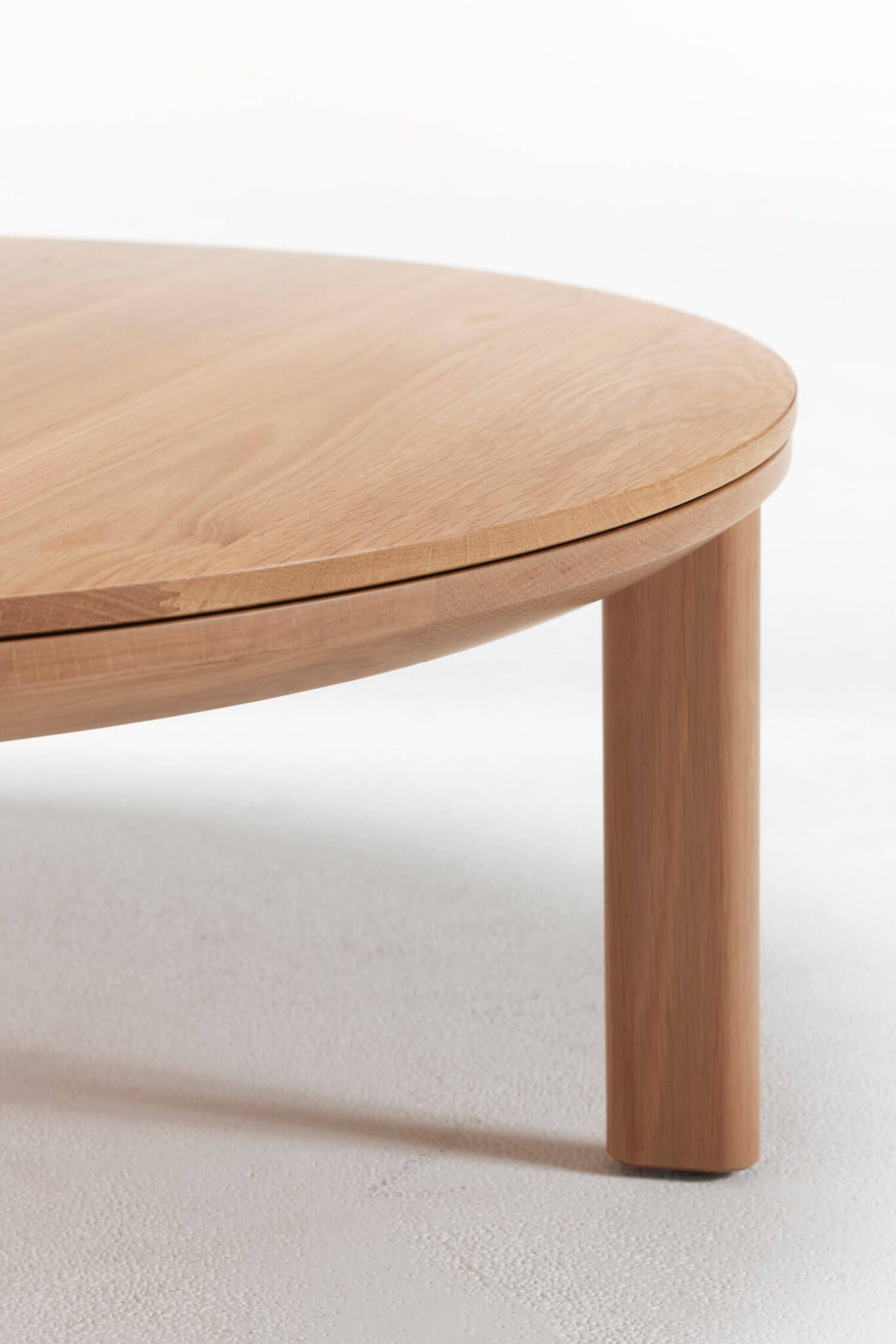 Otway Round Timber Coffee Table - Kett Furniture